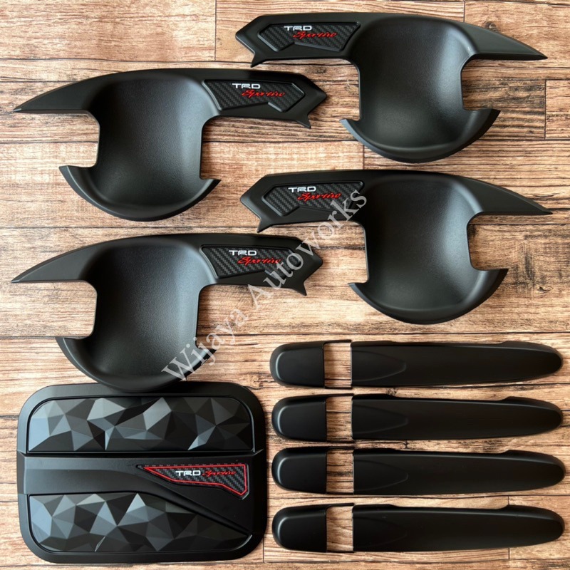 Jual Paket Outer Handle Tank Cover Bensin TRD Avanza Xenia 2012-2021 ...