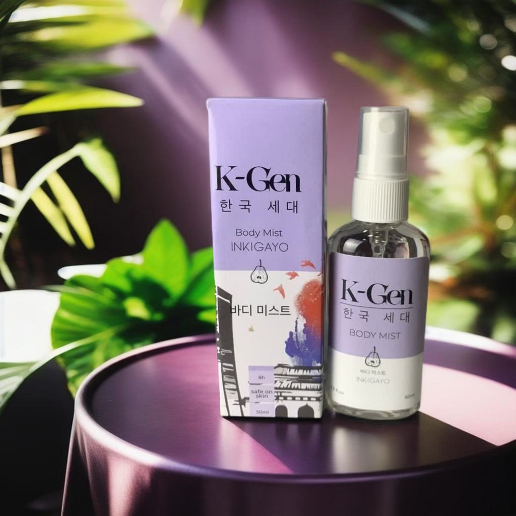 Jual Parfum Body Mist K-Gen Inkigayo | Parfum K-Gen X Inoku | Body Mist ...