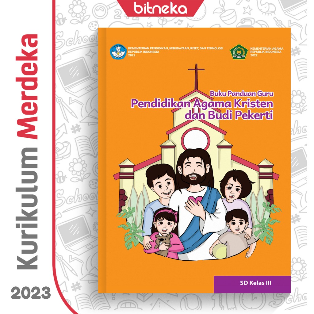 Jual Buku Panduan Guru Pendidikan Agama Kristen SD Kelas 3 Kurikulum Merdeka Kurmer | Shopee ...