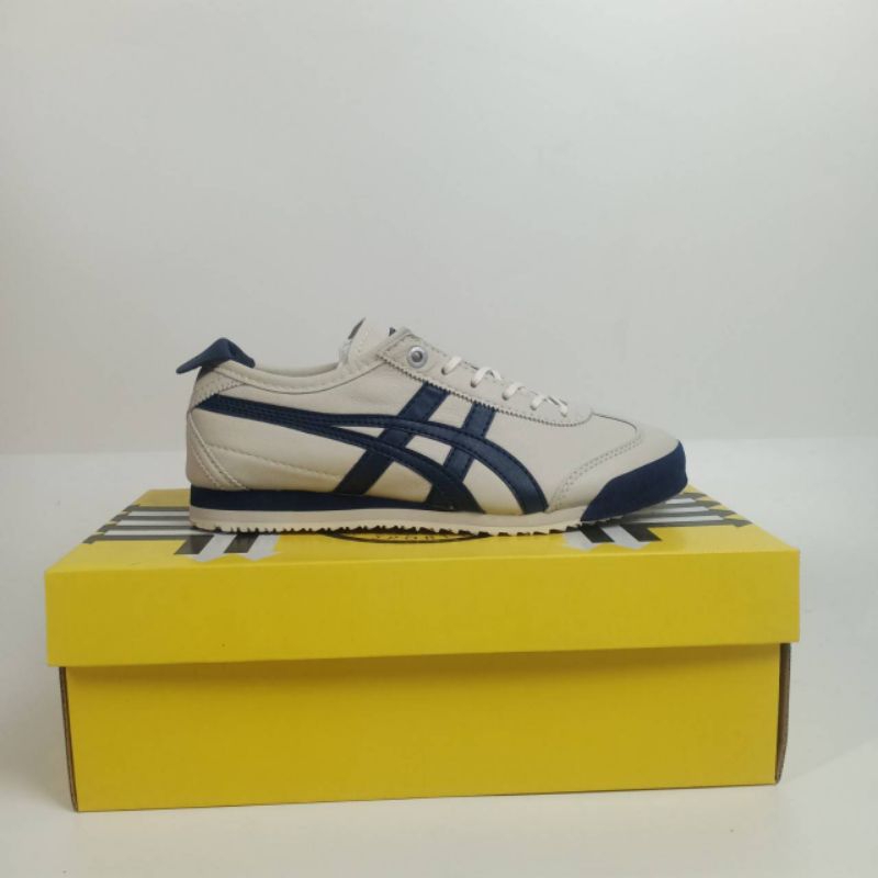Jual Sepatu Onitsuka Tiger Mexico 66 SD Super Deluxe Indiana Ink ( Cream Navy) Original | Shopee ...