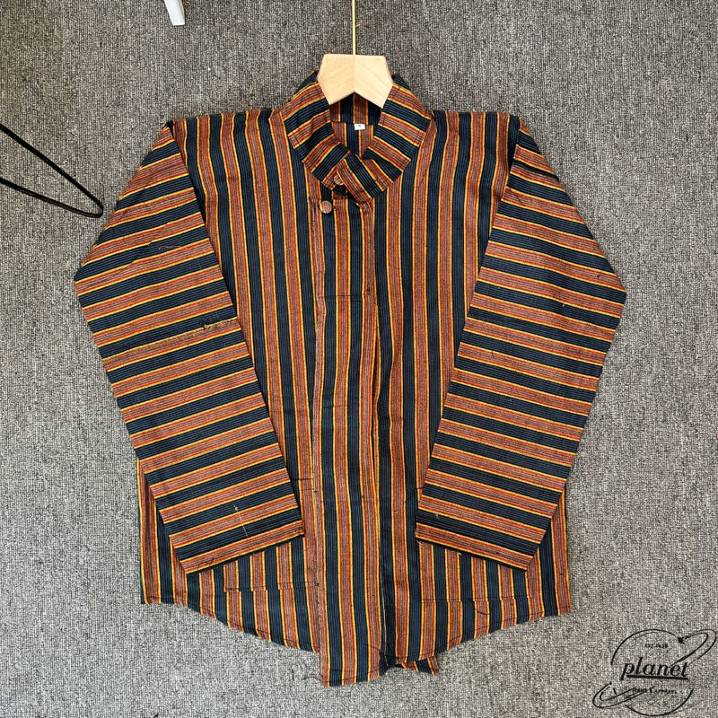 Jual SURJAN LURIK BAJU JADUL COWOK PRIA DEWASA LURIK HITAM COKLAT BAJU ADAT TRADISIONAL JAWA ...