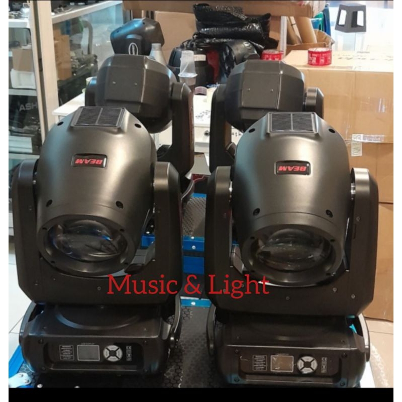 Jual Moving beam 250w Full color 2unit Free HARDCASE lampu beam moving ...