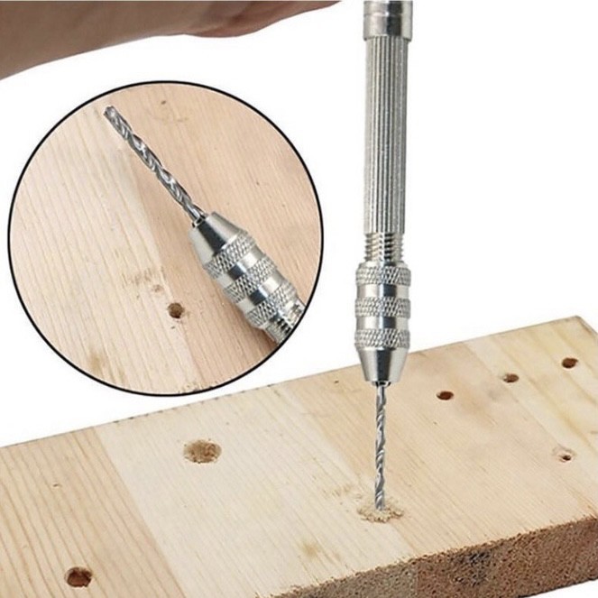 Jual Bor Tangan Manual HSS Twist Drill 10 Mata Bor 3mm Bor Kayu ...