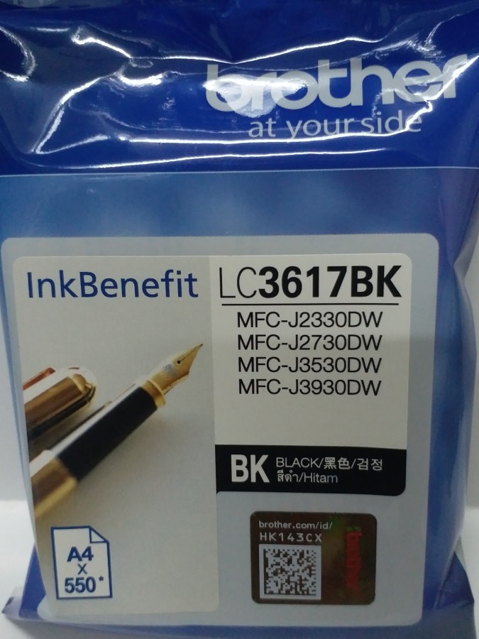 Jual Tinta Cartridge Brother LC3617BK | Shopee Indonesia
