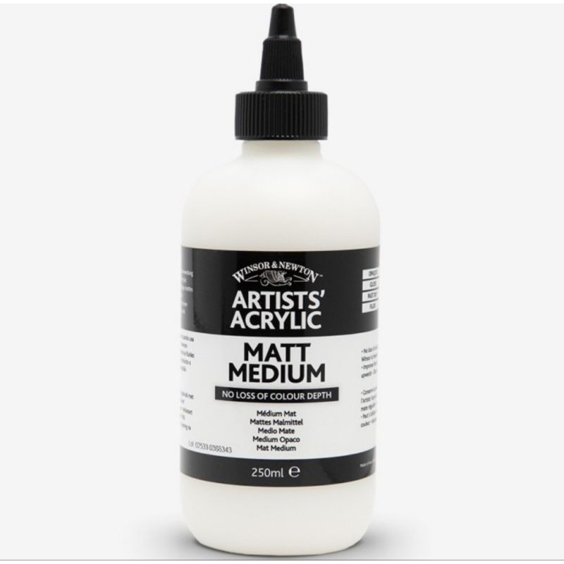 Jual MATT MEDIUM 250ML ARTISTS' ACRYLIC WINSOR & NEWTON | Shopee Indonesia