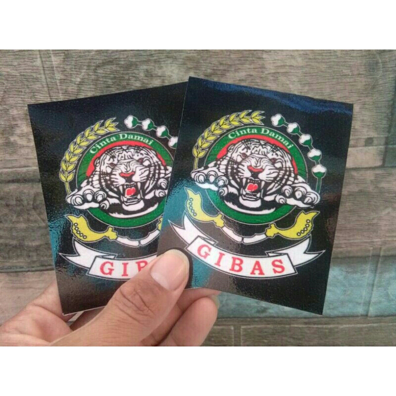 Jual Stiker Ormas Gibas/Stiker Gibas Indonesia | Shopee Indonesia