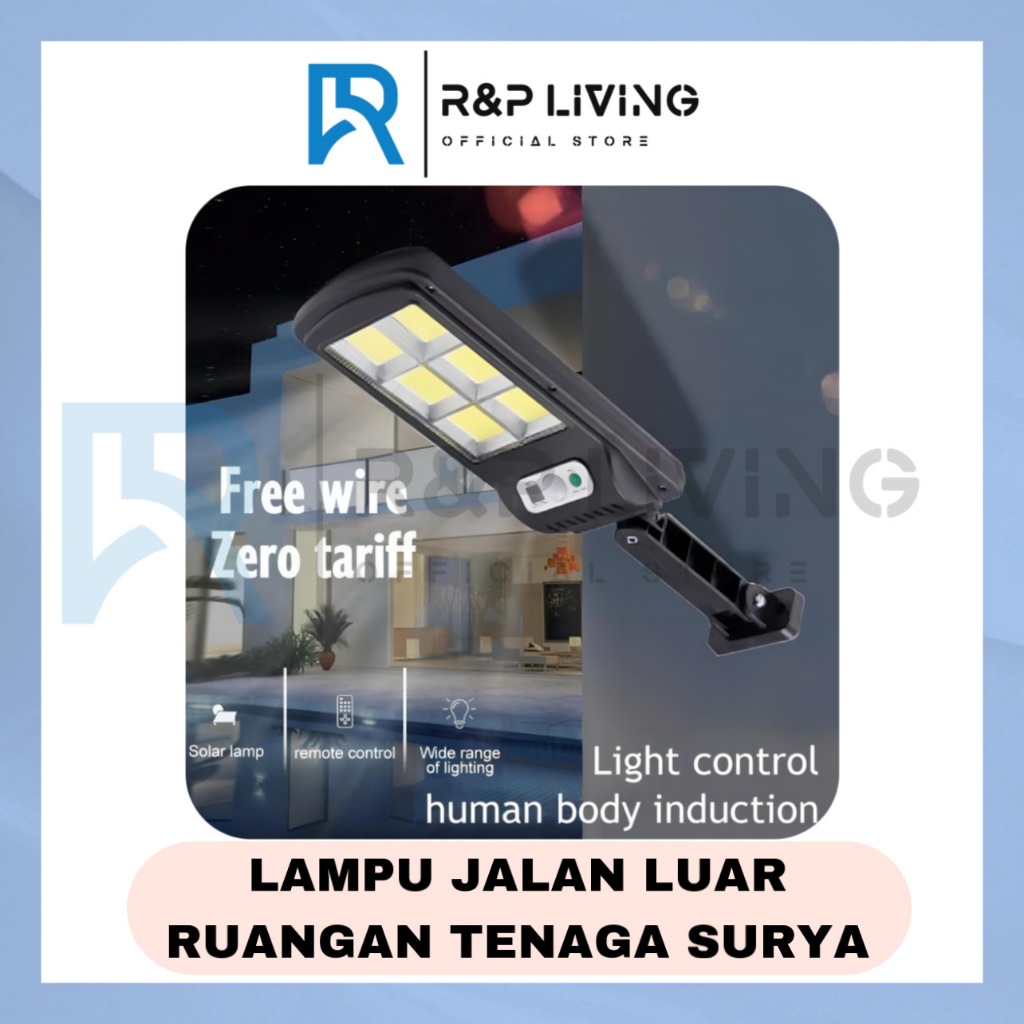 Jual [R&P] Outdoor Solar Light Sunpro IP69 180W - Lampu Jalan Pagar dan ...