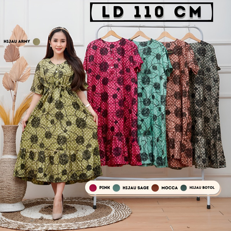 Jual Daster Wanita Rayon Grade A Busui Resleting Depan Baju Tidur ...