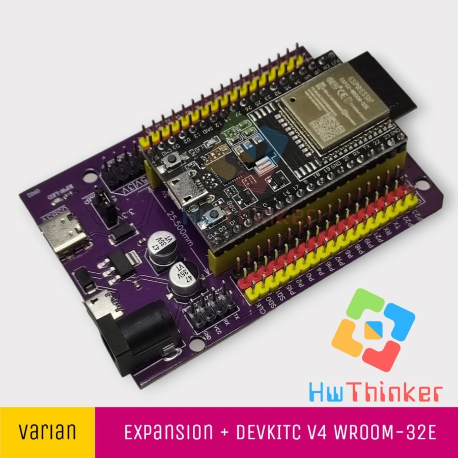 Jual Expansion Board Shield IO Prototype for ESP32 DevkitC V4 38Pin 38 ...