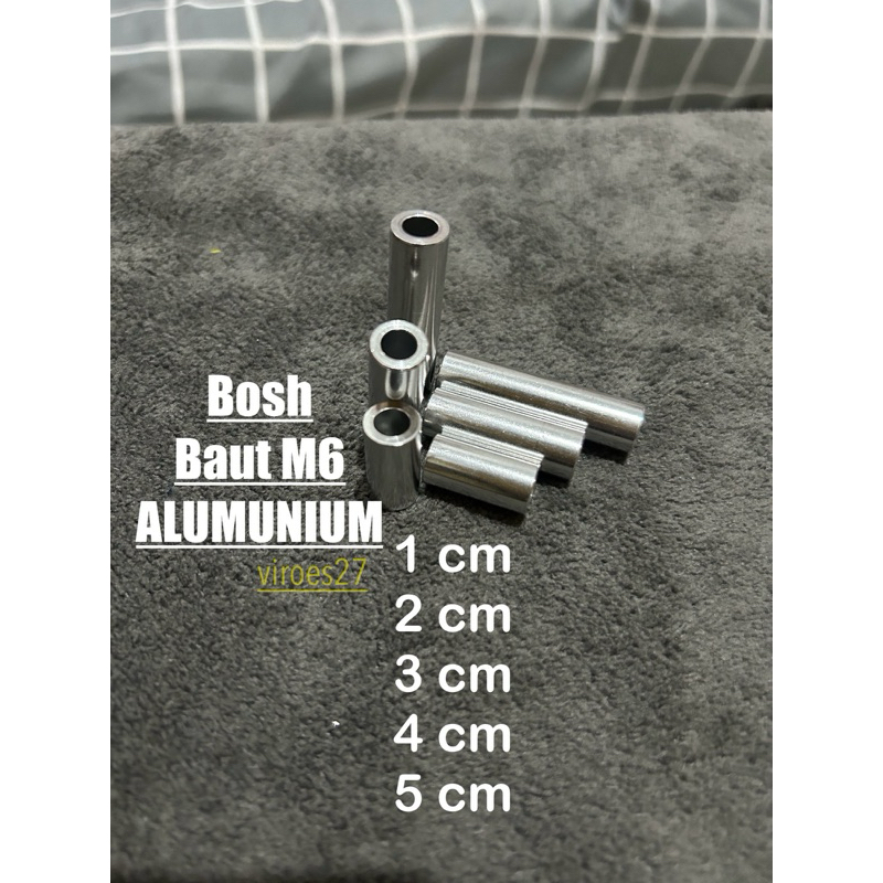 Jual Bos Baut M6 ALUMUNIUM / Baut 10 panjang 5 mm - 5 cm | Shopee Indonesia