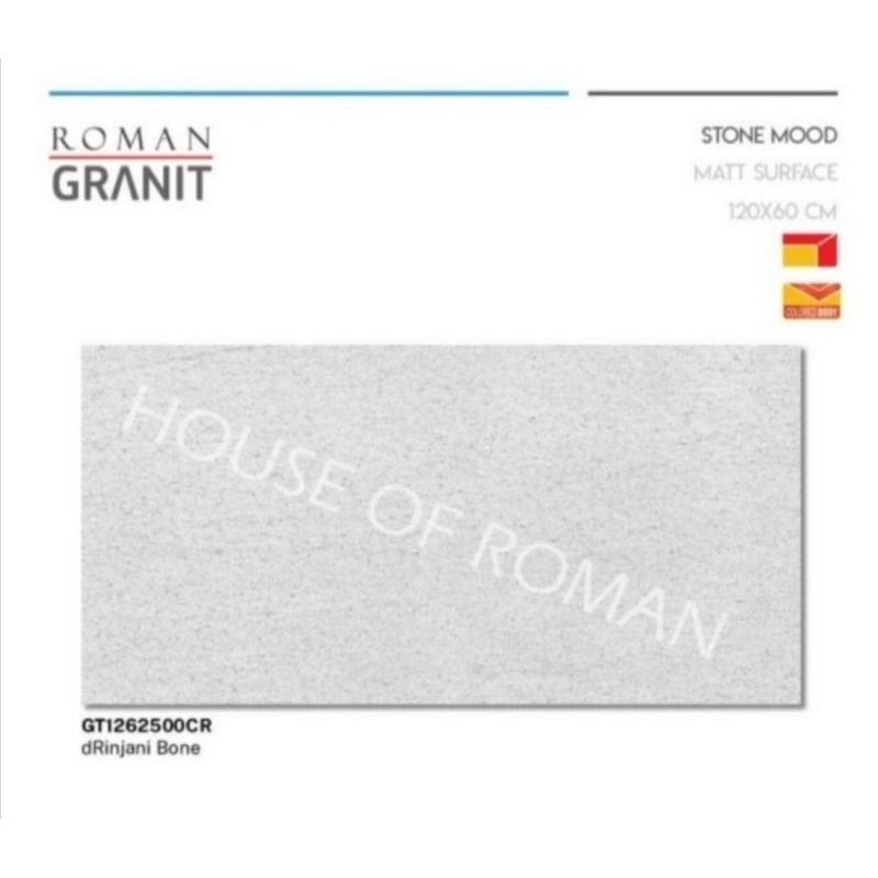 Jual Roman Granit GT1262500CR dRinjani Bone 60x120 kw1 | Shopee Indonesia