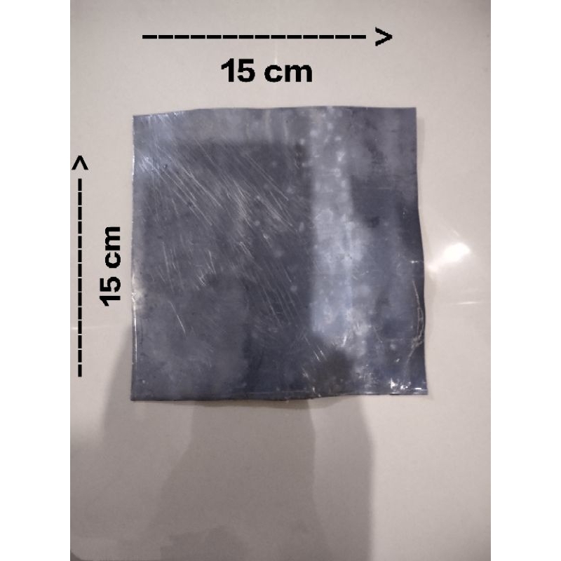 Jual Timah Hitam Timbal Plat 1mm Lembar PB 15 x 15 Cm | Shopee Indonesia