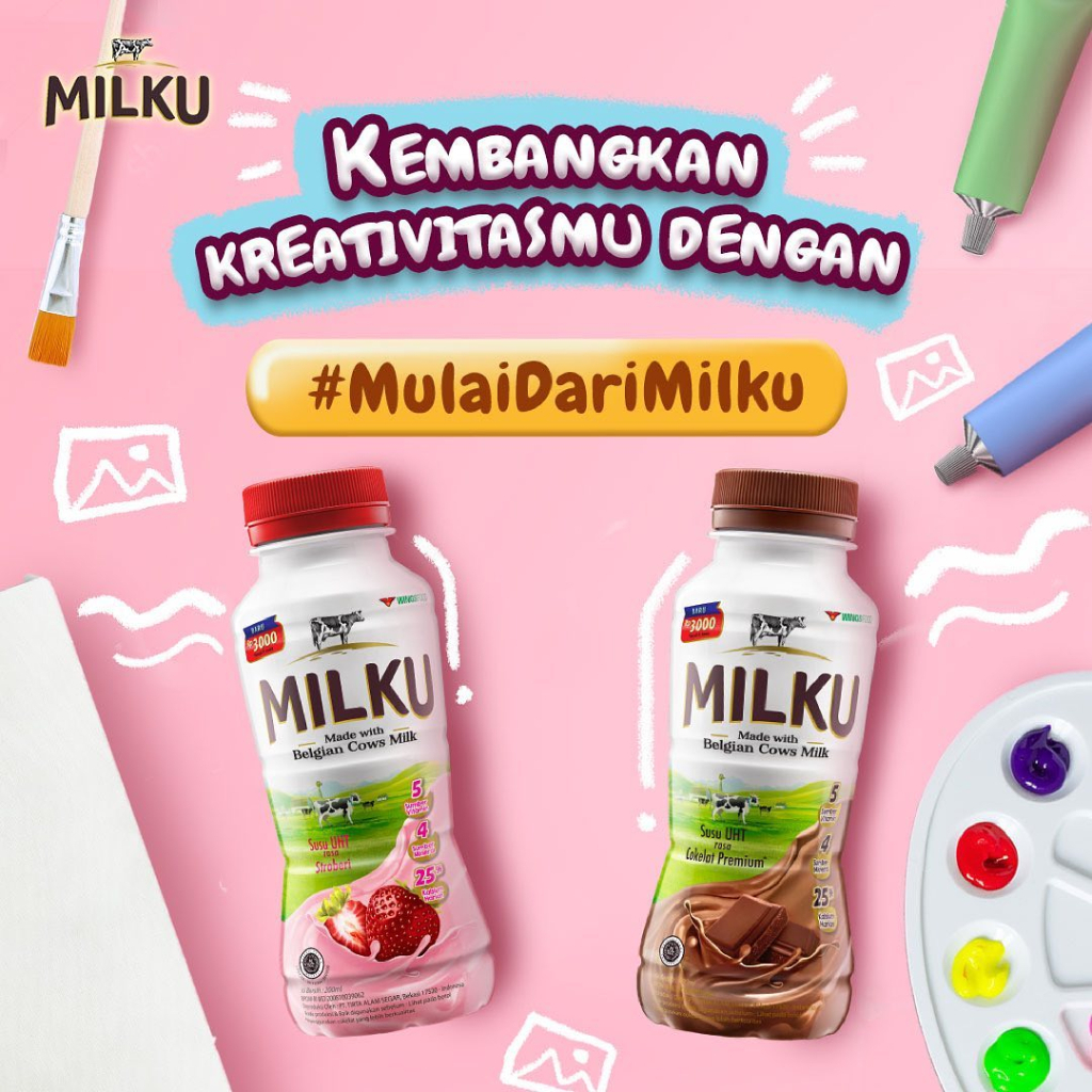 Jual Milku Susu UHT 200 ml | Shopee Indonesia