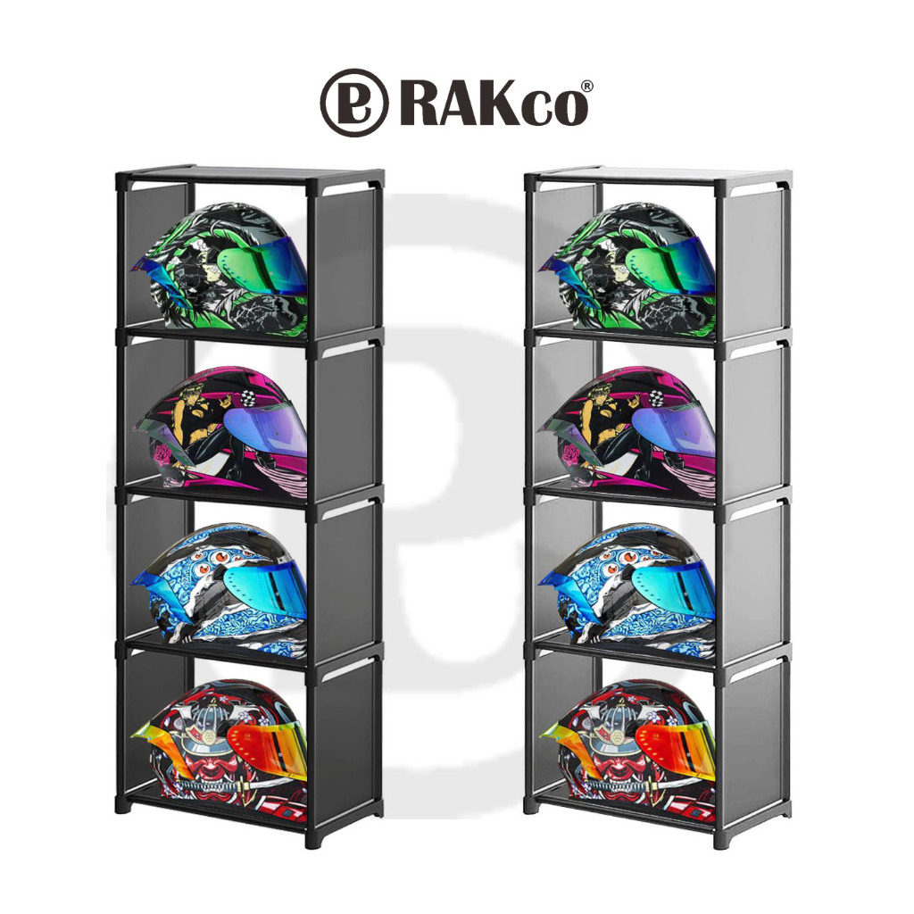Jual Rak HELM 5 Susun Multifungsi / Tempat Multiguna Organizer 5 ...