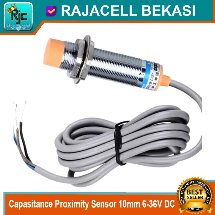 Jual Capasitance Proximity Sensor LJC18A3-H-Z/BY 10mm 6-36V DC PNP Switch | Shopee Indonesia