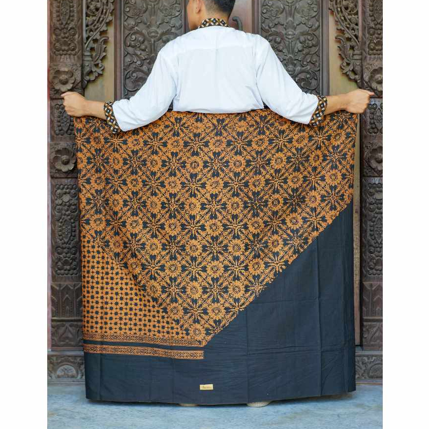 Jual Sarung Batik Pria Premium Batik Pekalngan Sogan - SBPK004 | Shopee ...