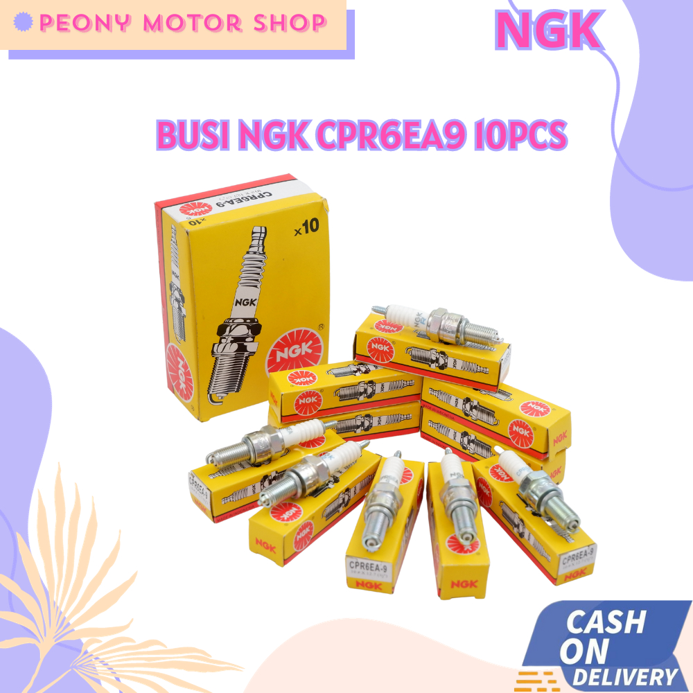 Jual Busi honda beat - Busi NGK CPR6EA9 ISI 10 PCS | Shopee Indonesia
