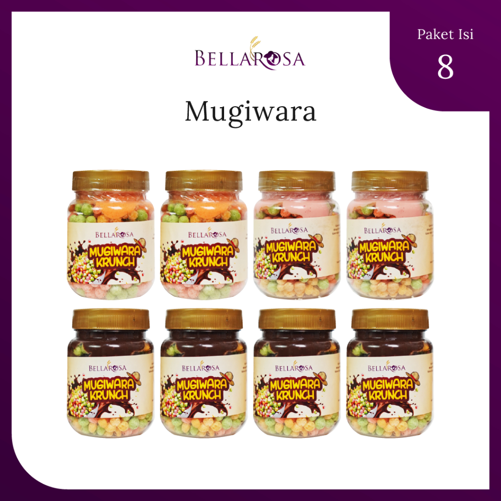 Jual BELLAROSA Makanan Ringan Mugiwara Krunch Cemilan Snack Manis Viral ...