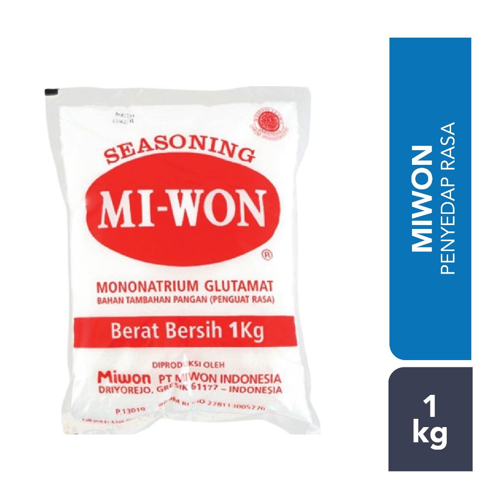 Jual MIWON Penyedap Rasa 1kg Micin Vetsin MSG (Kemasan Original ...