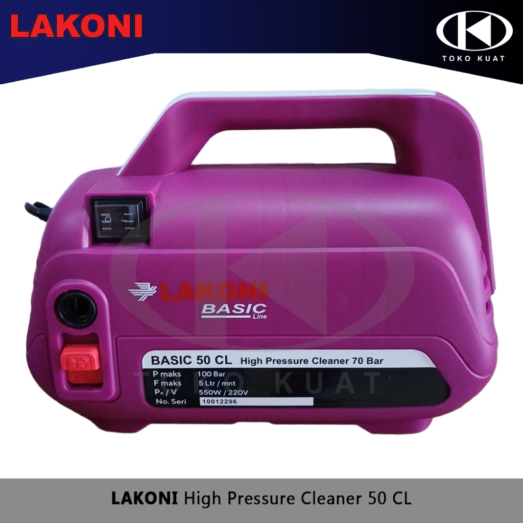 Jual LAKONI Basic 50 CL High Pressure Cleaner 550Watt / Jet Cleaner 70 ...