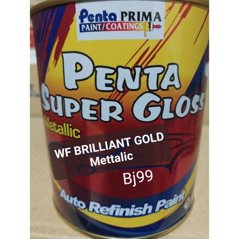 Jual CAT PENTA SUPER GLOSS WF BRILLIANT GOLD MET (13019) | Shopee Indonesia