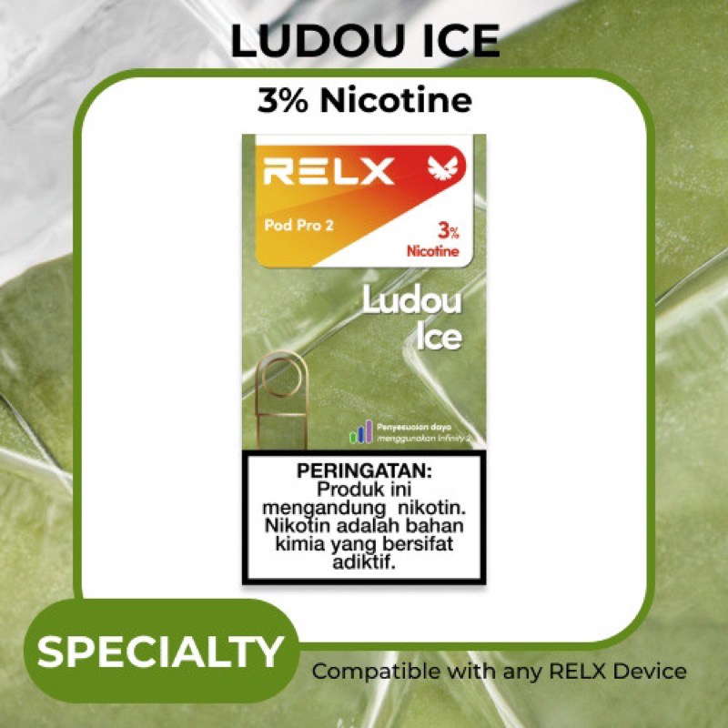 Jual RELX Pods Pro 2 - Ludou Ice 3% (Garansi Resmi id) | Shopee Indonesia