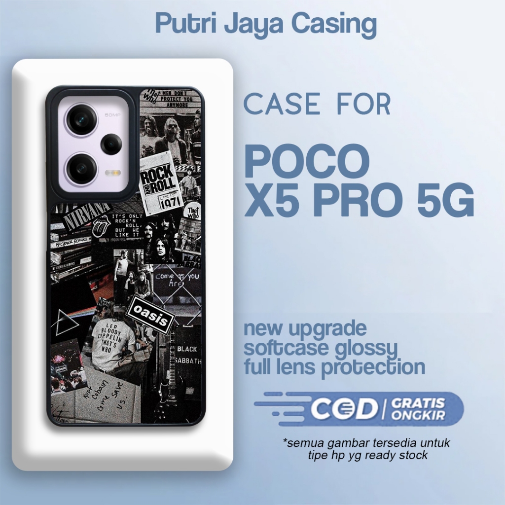 Jual Casing Poco X5 Pro 5G Terbaru AestheBlack Case X5 Pro 5G Hardcase ...