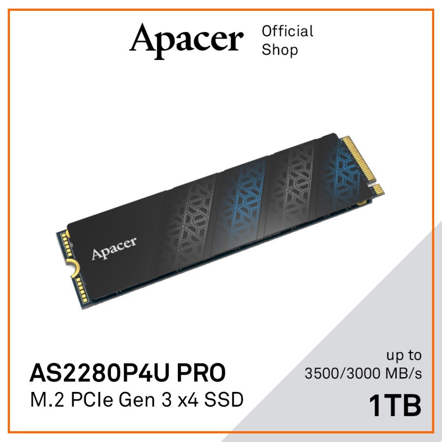 Jual SSD Apacer AS2280P4U Pro 1TB 512GB - SSD M.2 NVMe PCIe Gen3 512GB ...