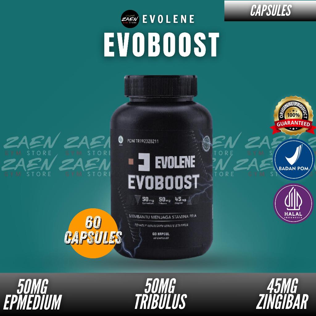 Jual Evolene Evoboost 60 Capsule Testo Booster Testosteron | Shopee ...