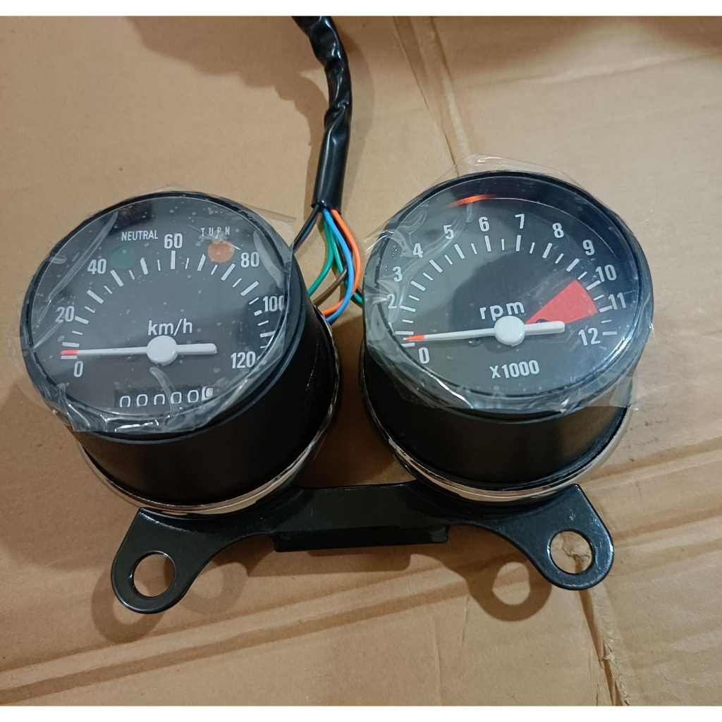 Jual Spidometer CB 12 SET RPM PNP Tinggal Pasang | Shopee Indonesia