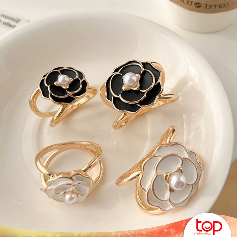 Jual Ring Hijab Logam Bros Cincin Jilbab Hitam Putih Aksesoris Kerudung ...