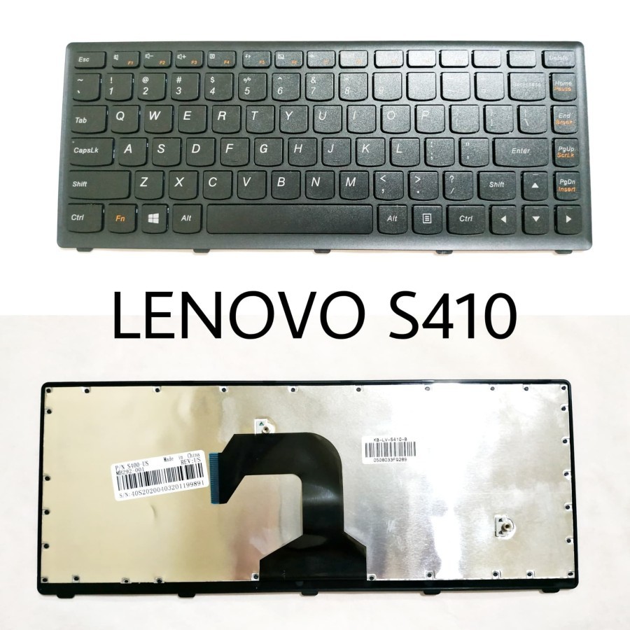 Jual KEYBOARD LENOVO IdeaPad S300 S400 S400T S400U S405 M30-70 S310 ...