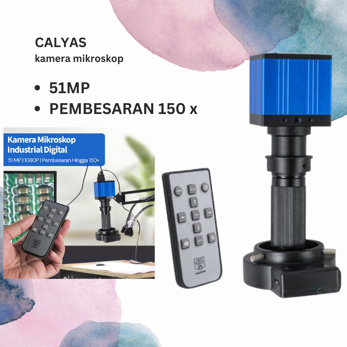 Jual Kamera Mikroskop Industrial Digital 51MP 1080P 150X LED USB ...