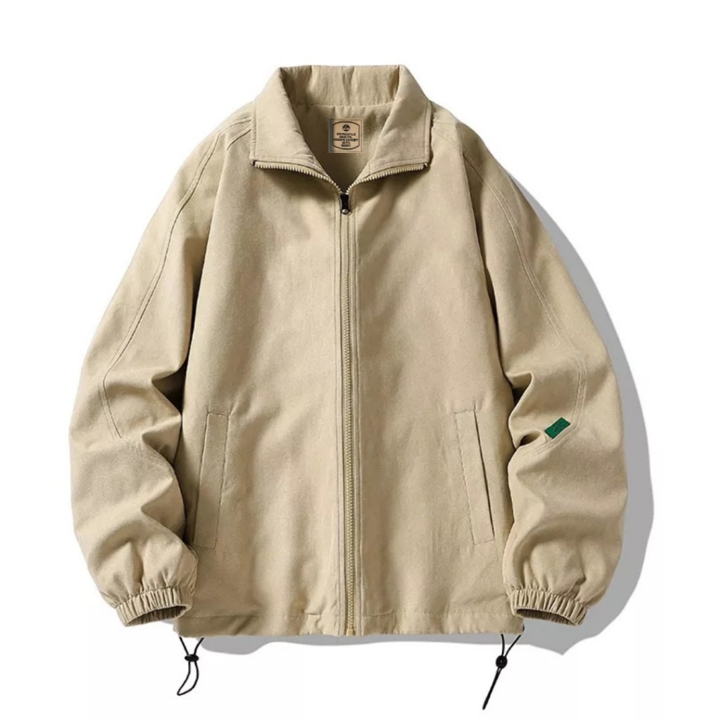 Jual Varsity Jacket Vintage Soft Cotton Canvas Mantel Pria Garmostyle ...