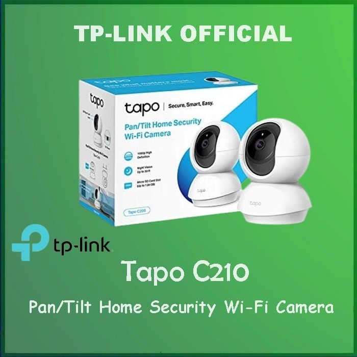 Jual TP-Link Tapo C210 Pan/Tilt Home Security Wi-Fi Camera - Tp Link C 210 | Shopee Indonesia