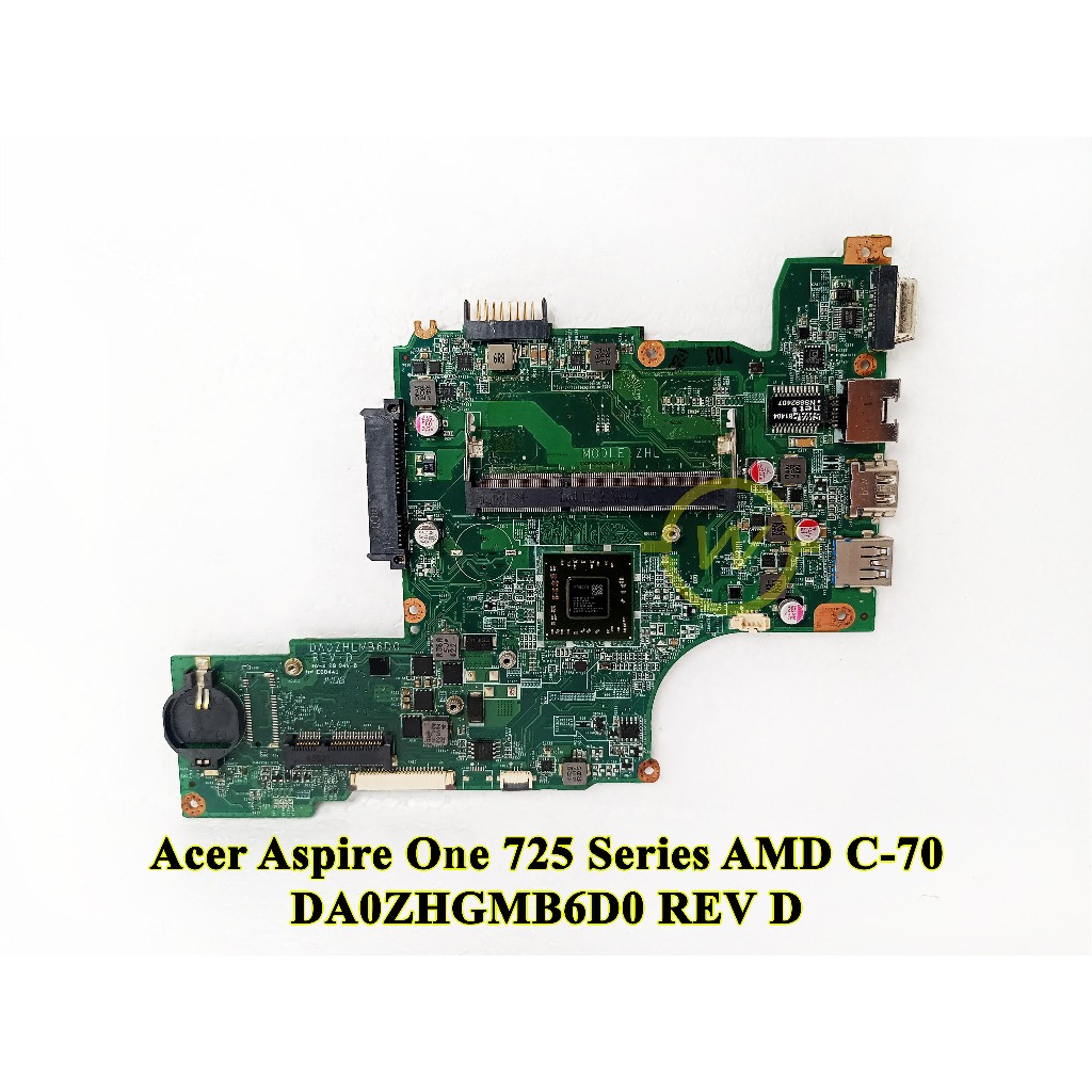 Jual Mainboard Motherboard Mobo Laptop Acer Aspire ONE 725 V5-121 Series DA0ZHGMB6D0 REV D ...