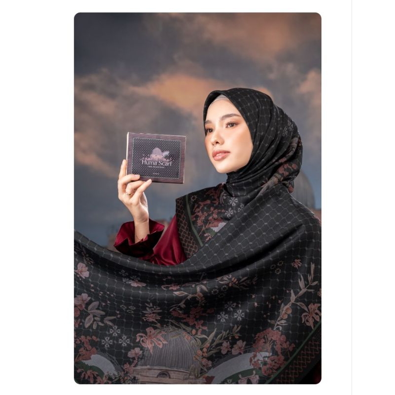 Jual HUMA SCARF HEYLOCAL BLACK | Shopee Indonesia