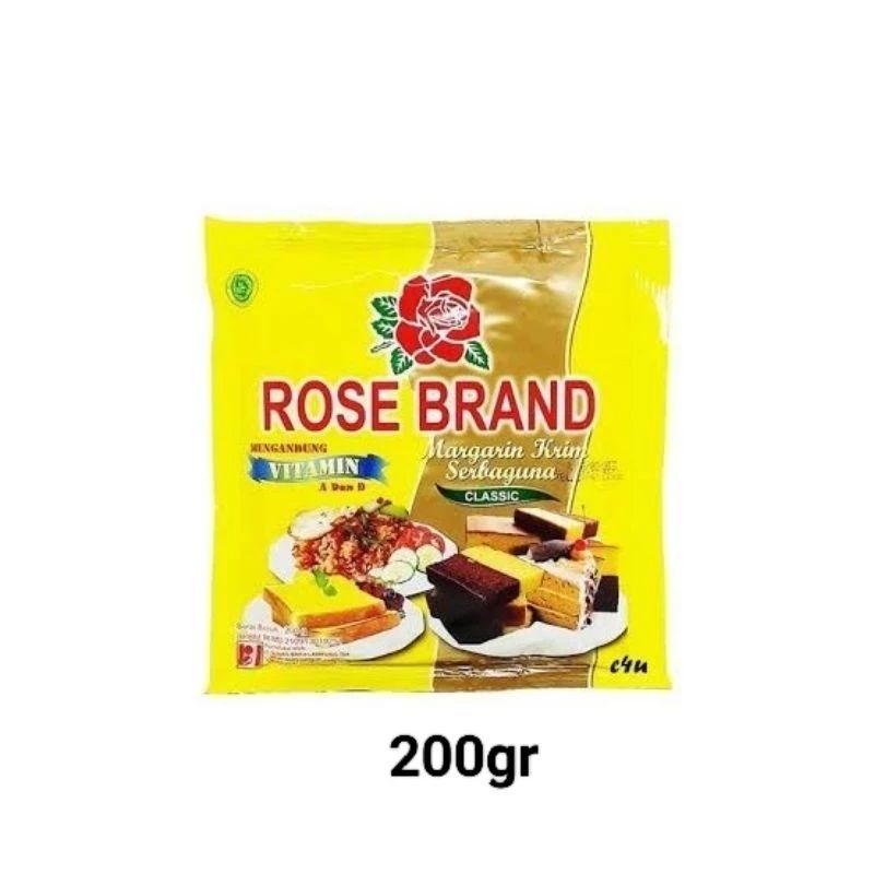 Jual MARGARIN ROSEBRAND 200 GRAM | Shopee Indonesia