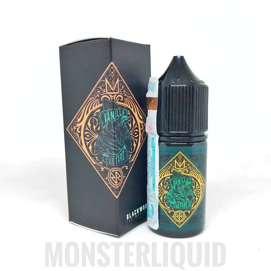 Jual SALT BLACKWOOD ICE MENTHOL VANILLA CUSTARD 30ML | Shopee Indonesia