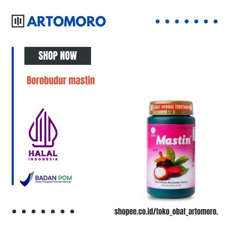 Jual mastin Borobudur / ekstrak kulit manggis suplemen antioksidan dan ...
