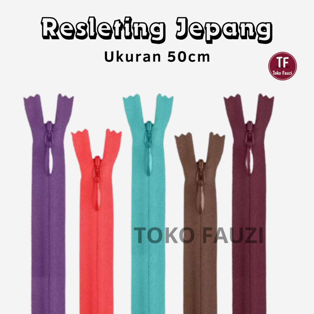 Jual Resleting Jepang 50cm Harga Satuan | Shopee Indonesia