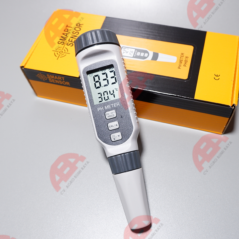 Jual pH meter digital 2 digit smart sensor 818 | Shopee Indonesia