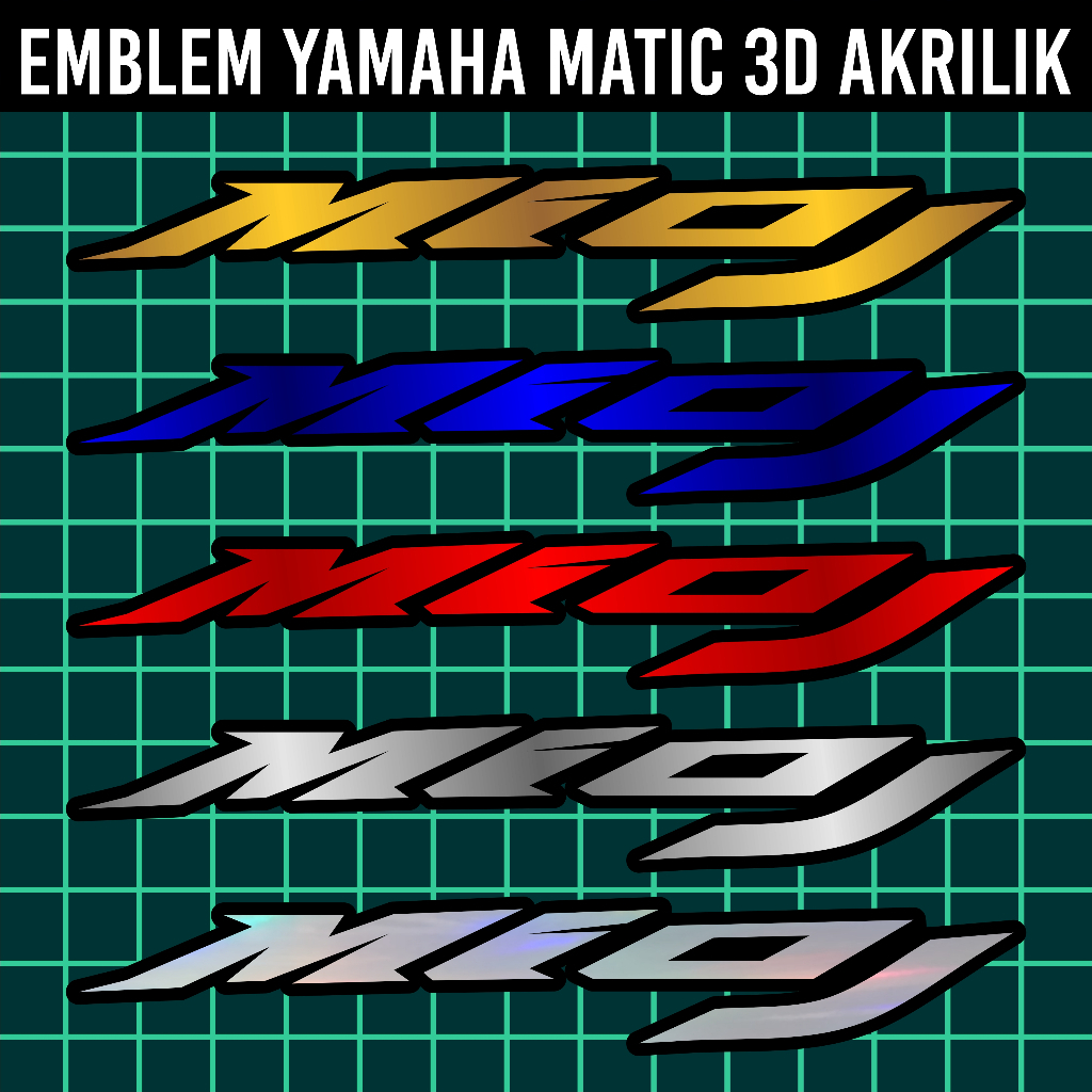 Jual EMBLEM MIO J LOGO TIMBUL YAMAHA MIO J | Shopee Indonesia