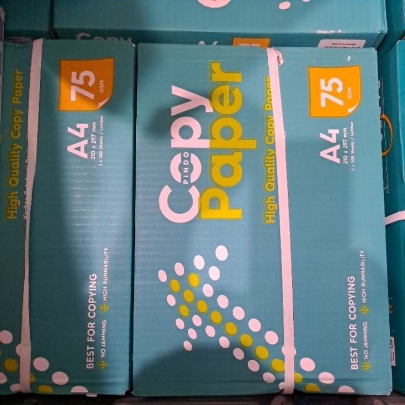 Jual hvs a4 75 gr merk copy paper . harga 5 rim) | Shopee Indonesia