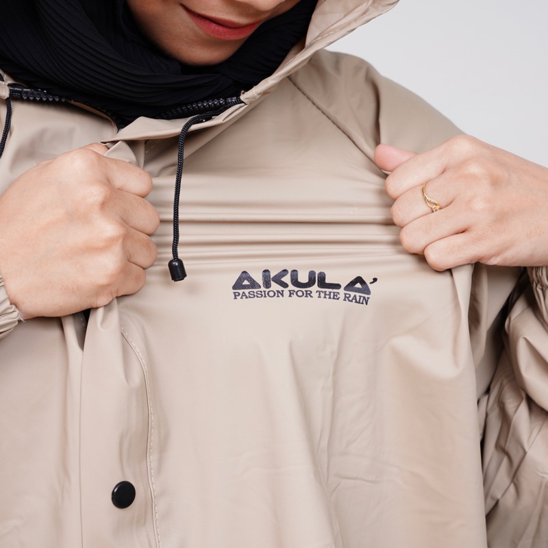 Jual Akula Jas Hujan Mantel Raincoat Setelan Baju Celana Pria Wanita Bahan PVC 025 Tebal Elastis ...