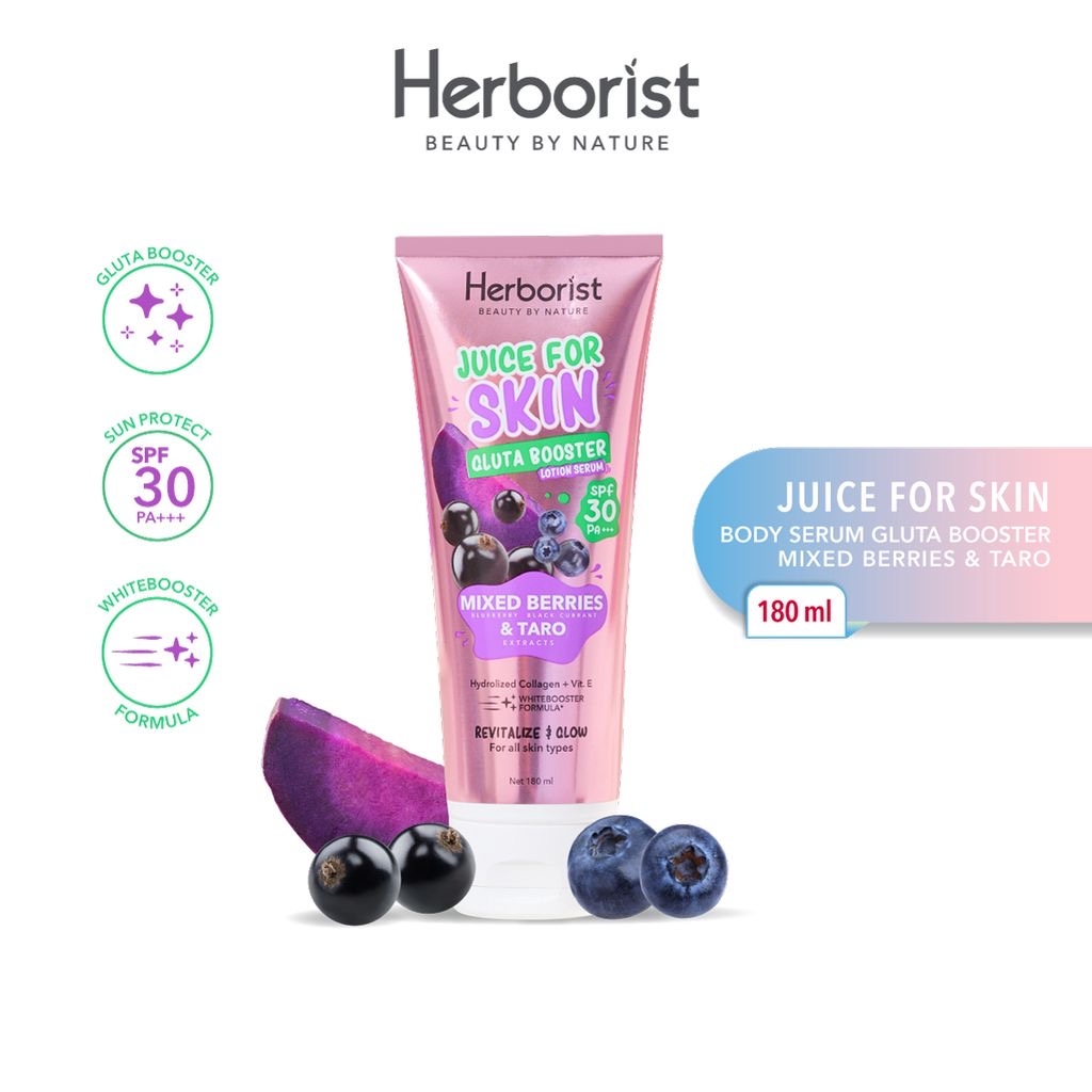 Jual Herborist Juice For Skin Gluta Booster Lotion Serum Mixed Berry ...