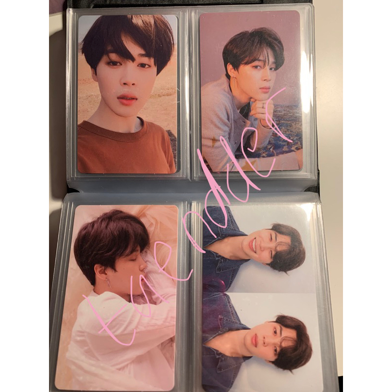 Jual bts official photocard jimin love yourself tear y o u r (baca desc) | Shopee Indonesia
