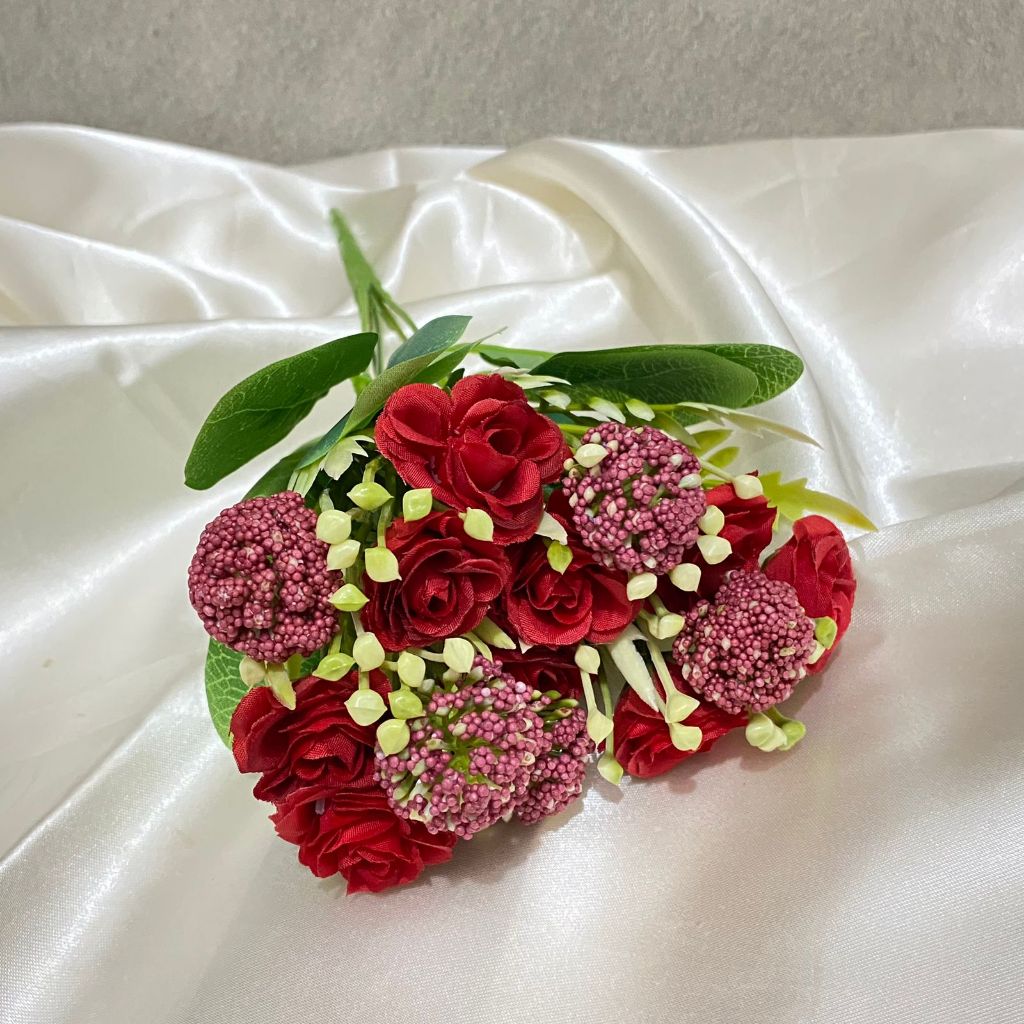 Jual BUNGA ROSE FREESIA 10 KUNTUM ARTIFICIAL BUNGA HIAS BUATAN DEKORASI ...