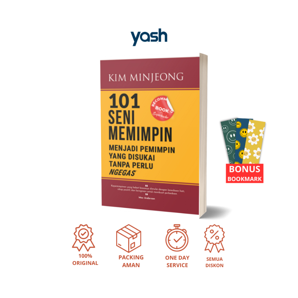 Jual Buku 101 Seni Memimpin Menjadi Pemimpin Yang Disukai Tanpa Perlu