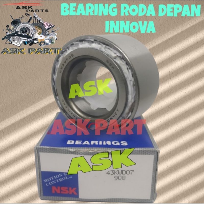 Jual BEARING LAHAR LAHER RODA DEPAN WHEEL FRONT TOYOTA INNOVA INOVA NSK ...